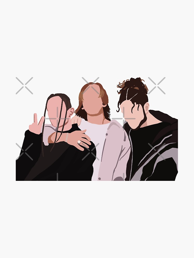 "Chase Atlantic " Sticker for Sale by Hannahmt10 | Redbubble