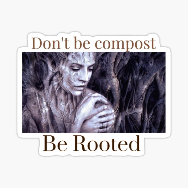 "Rooted" Sticker for Sale by Mammuthu | Redbubble