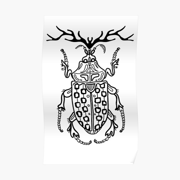 "Strong beetle ?" Poster by WavesStore | Redbubble