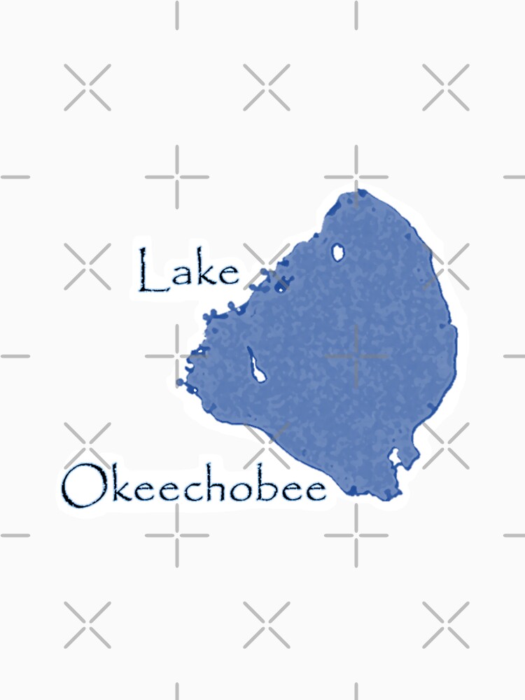 "Lake Okeechobee Florida" Essential T-Shirt for Sale by Statepallets ...