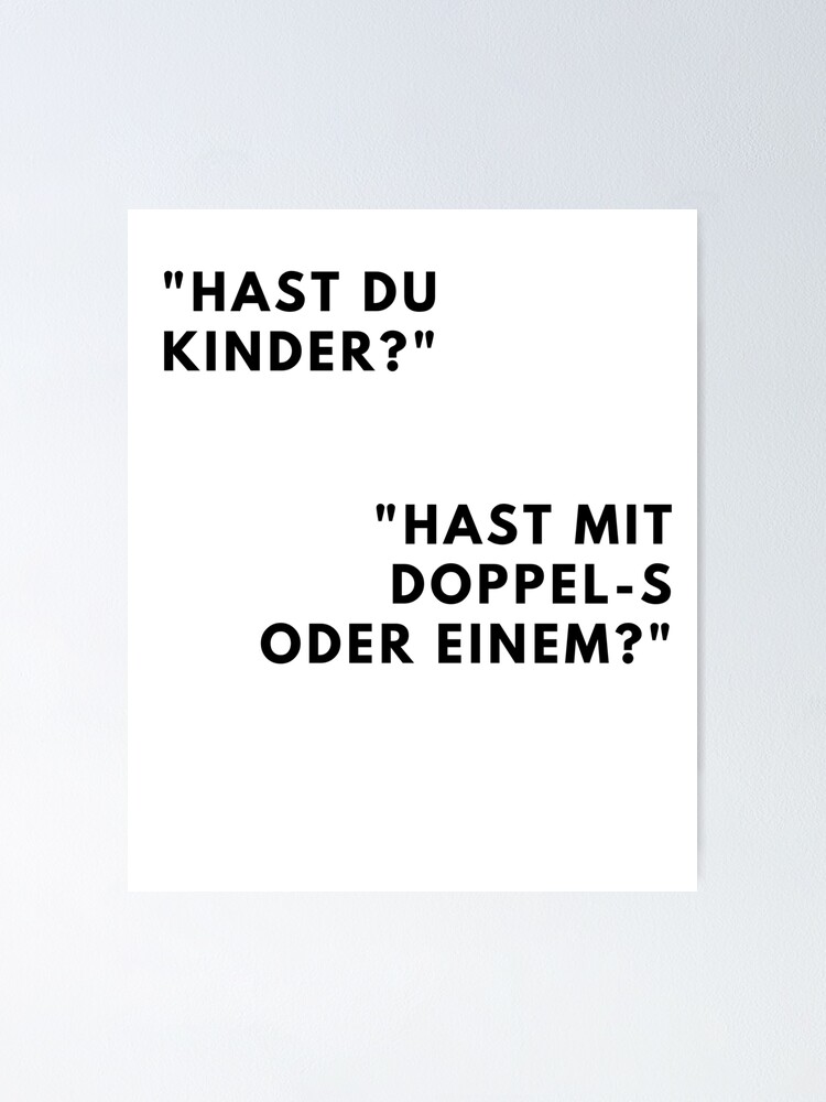 "Do you have children?" Poster for Sale by mrsimn | Redbubble