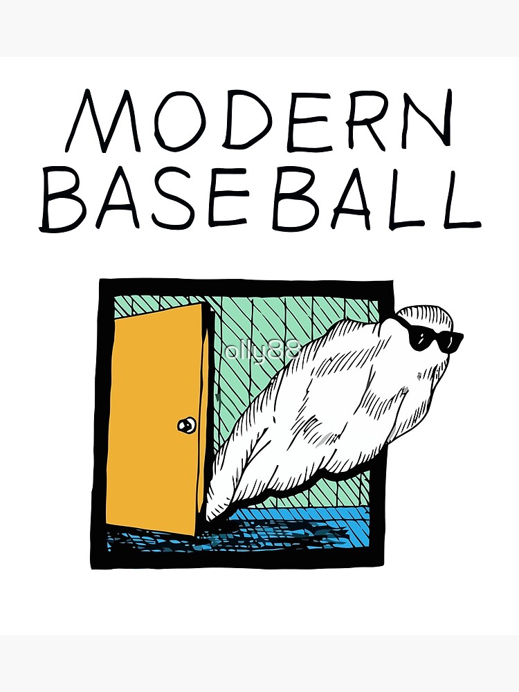 "Modern Baseball" Poster by olly88 | Redbubble