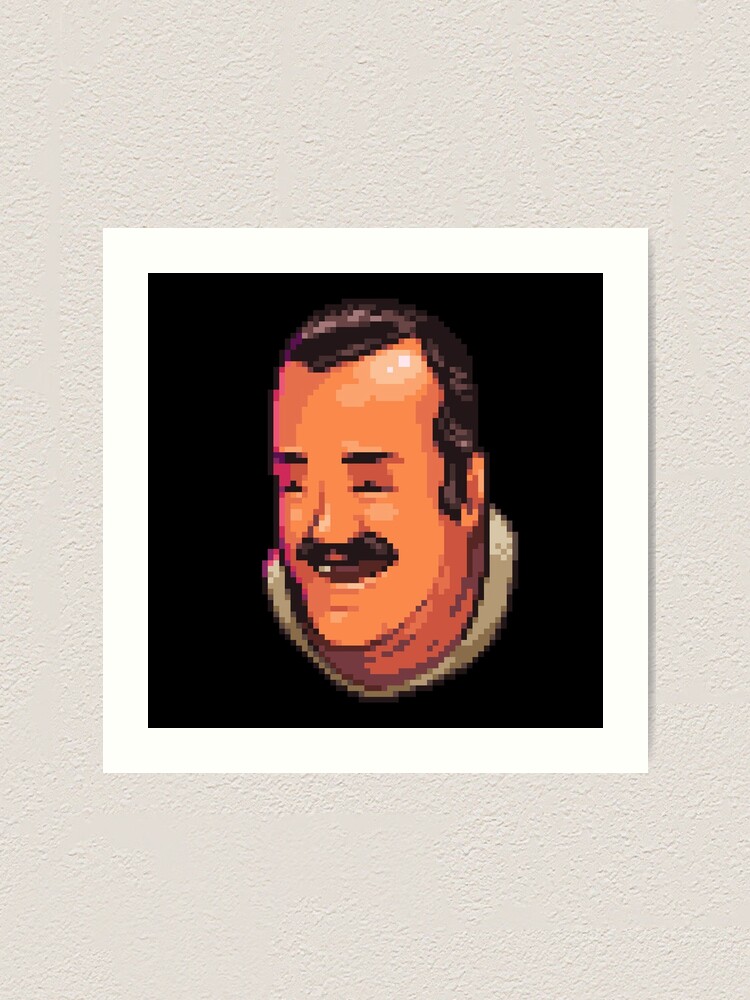 "El Risitas Juan Joya Borja KEKW Meme" Art Print by Tylernotcreator ...