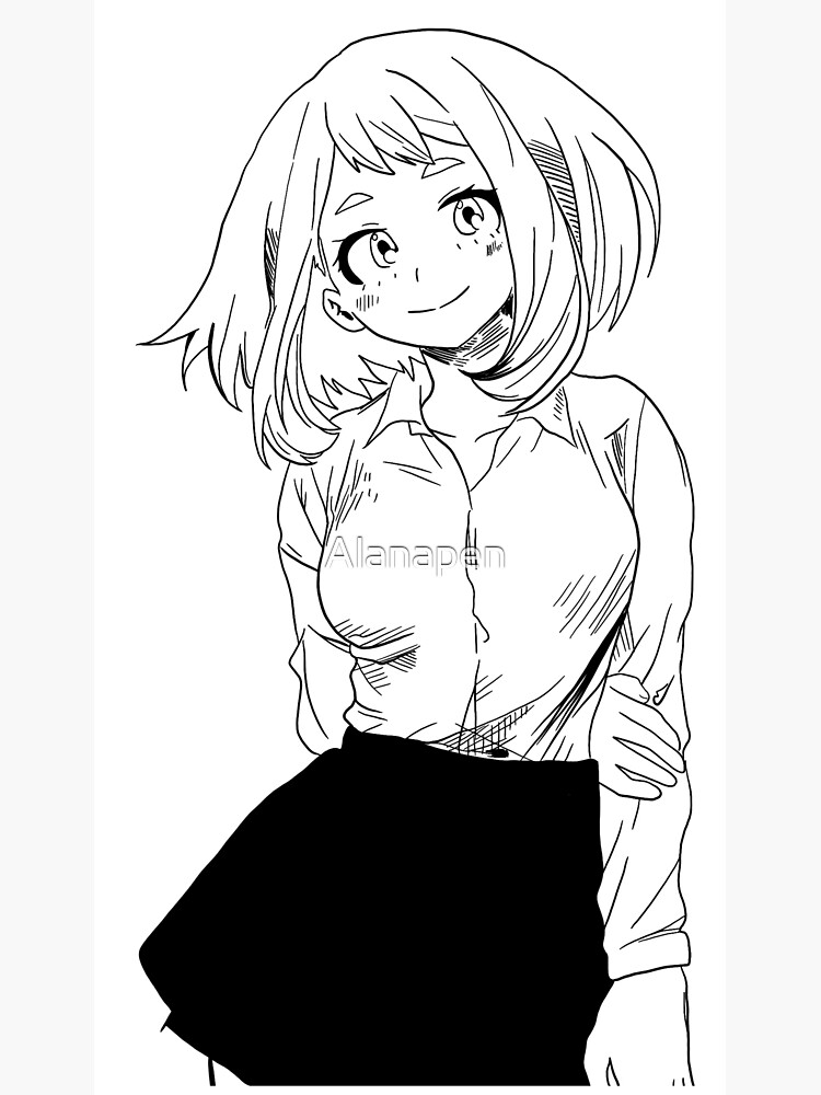 "Ochako" Poster by Alanapen | Redbubble