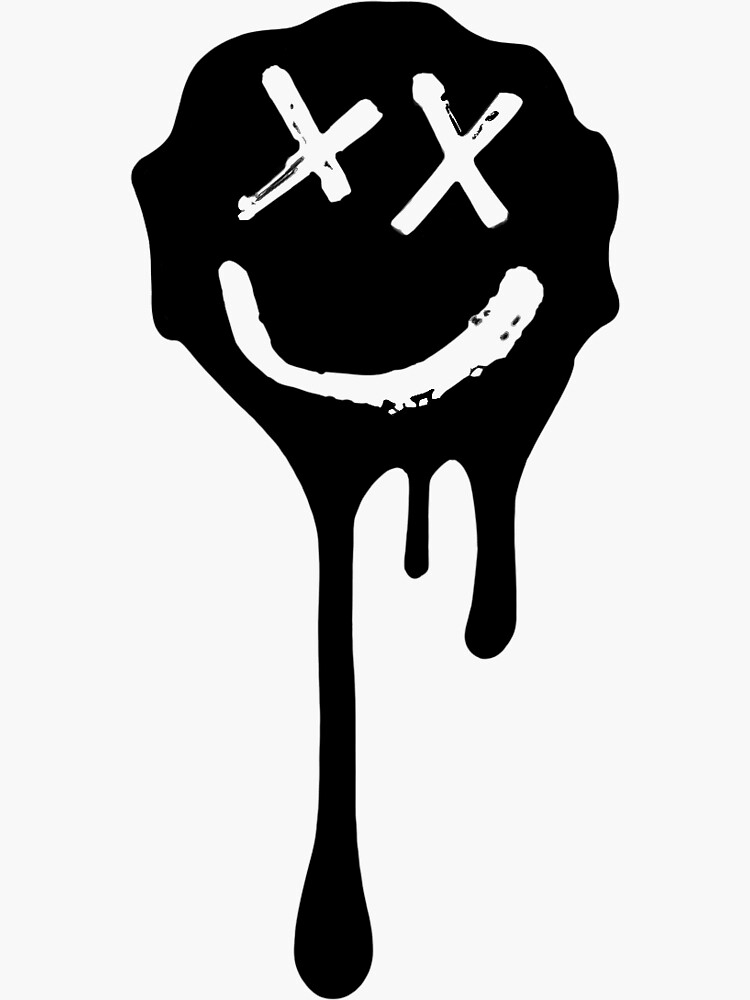"Drip Smiley" Sticker for Sale by ale2598 | Redbubble