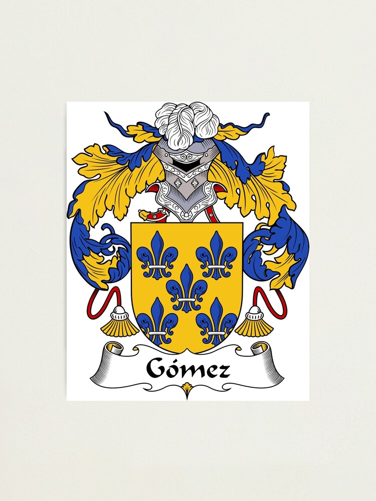 "Gomez Coat of Arms/Family Crest" Photographic Print for Sale by ...