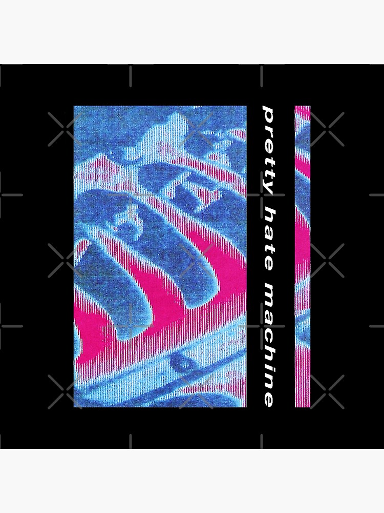 "Pretty Hate Machine" Sticker for Sale by kmcgaraghan4r | Redbubble