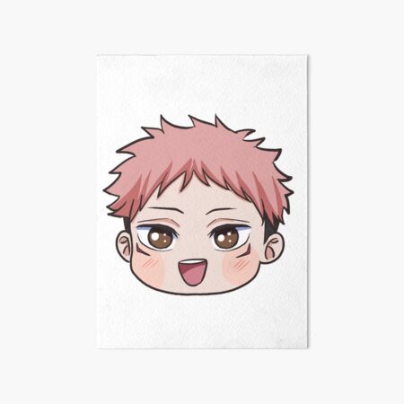 "Jujutsu Kaisen - Yuji Chibi" Art Board Print by Jabu-Studio | Redbubble