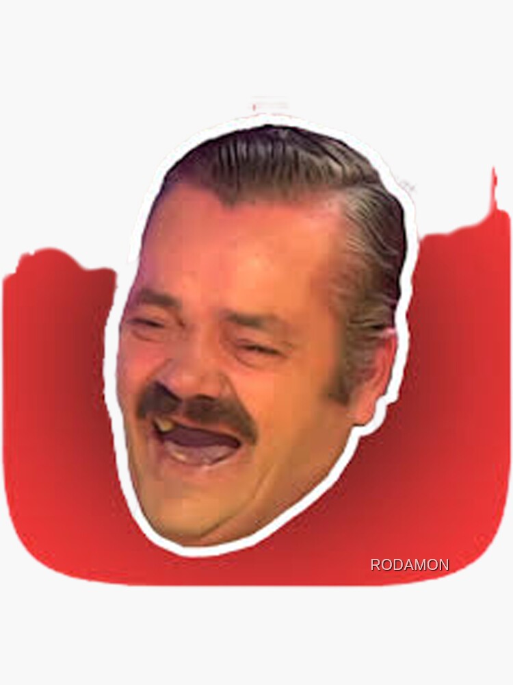"El Risitas Meme Rip" Sticker for Sale by louis2020 | Redbubble