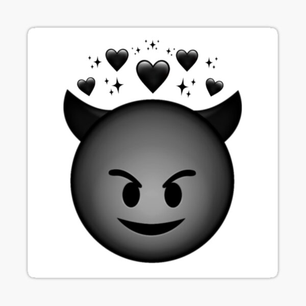 "Bad emoji" Sticker by Jasmine-shop | Redbubble