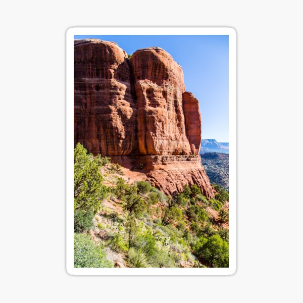 "Cathedral Rock - East side" Sticker for Sale by eegibson | Redbubble