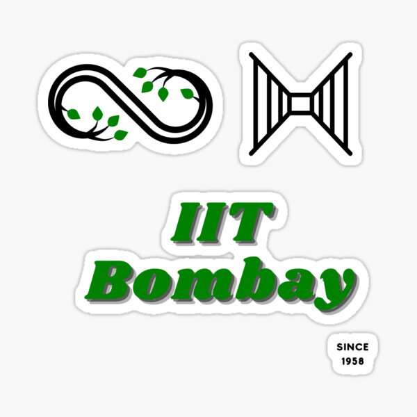 "IIT Bombay (infinity corridor)" Sticker for Sale by Ketank | Redbubble