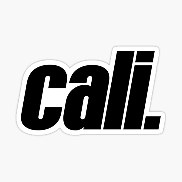 "California Sticker" Sticker for Sale by UrbanLifstyle | Redbubble