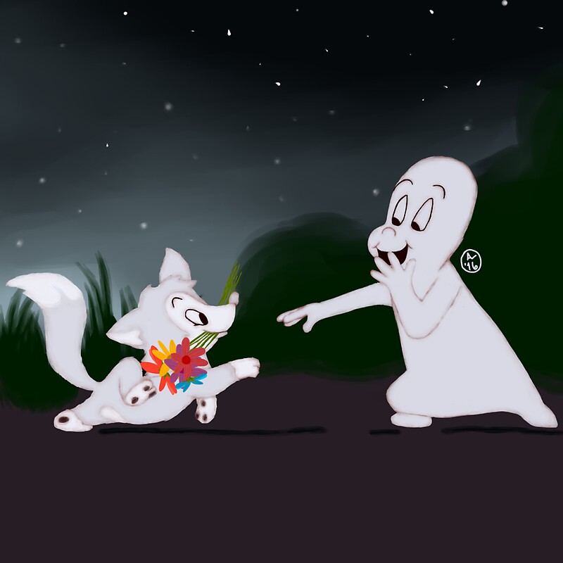 Casper the Ghost: Stickers | Redbubble