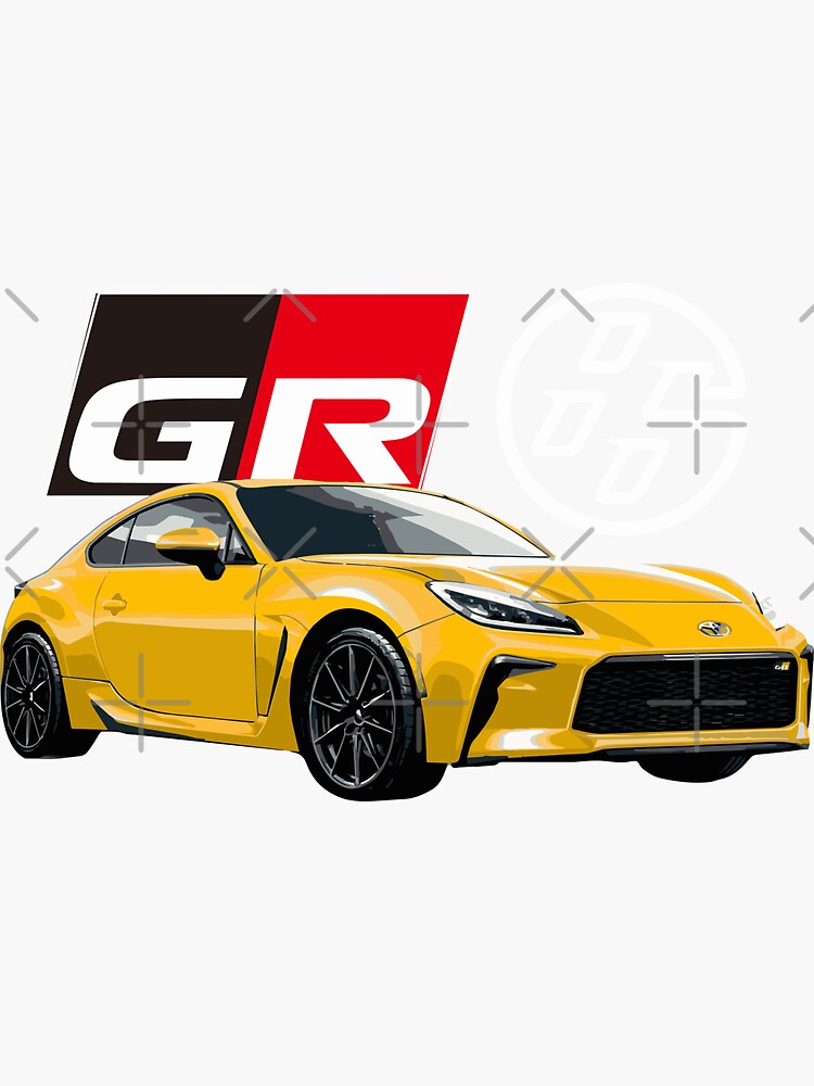 "GR86 GAZOO RACING 86 TOYOTARU" Sticker for Sale by cowtownCOWBOY ...