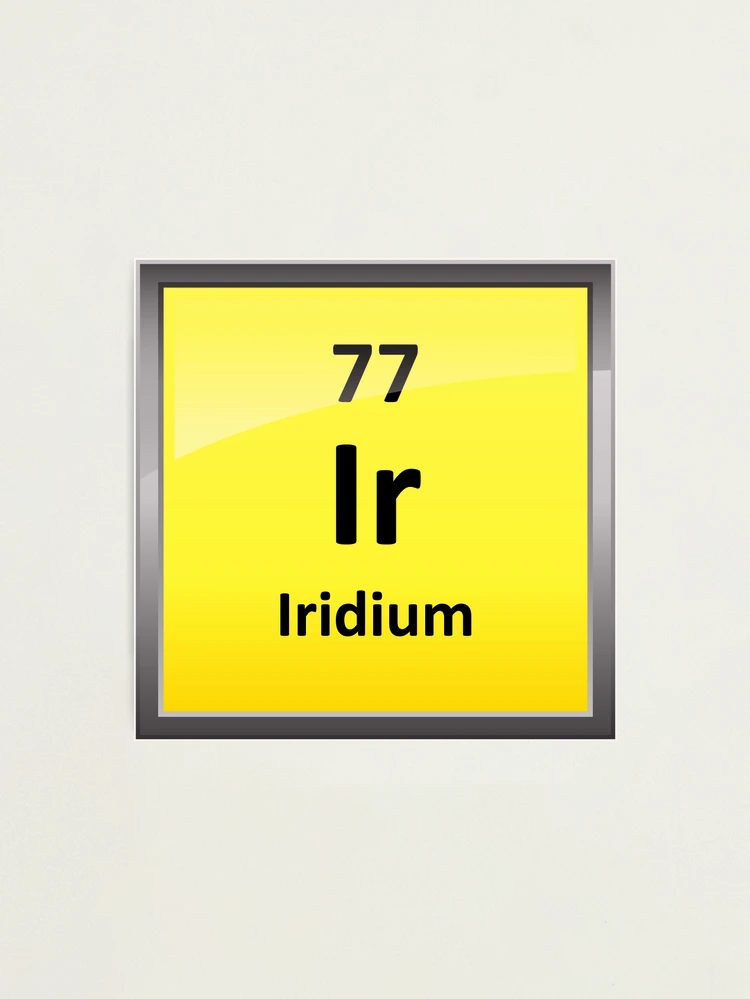 Iridium Element Periodic Table