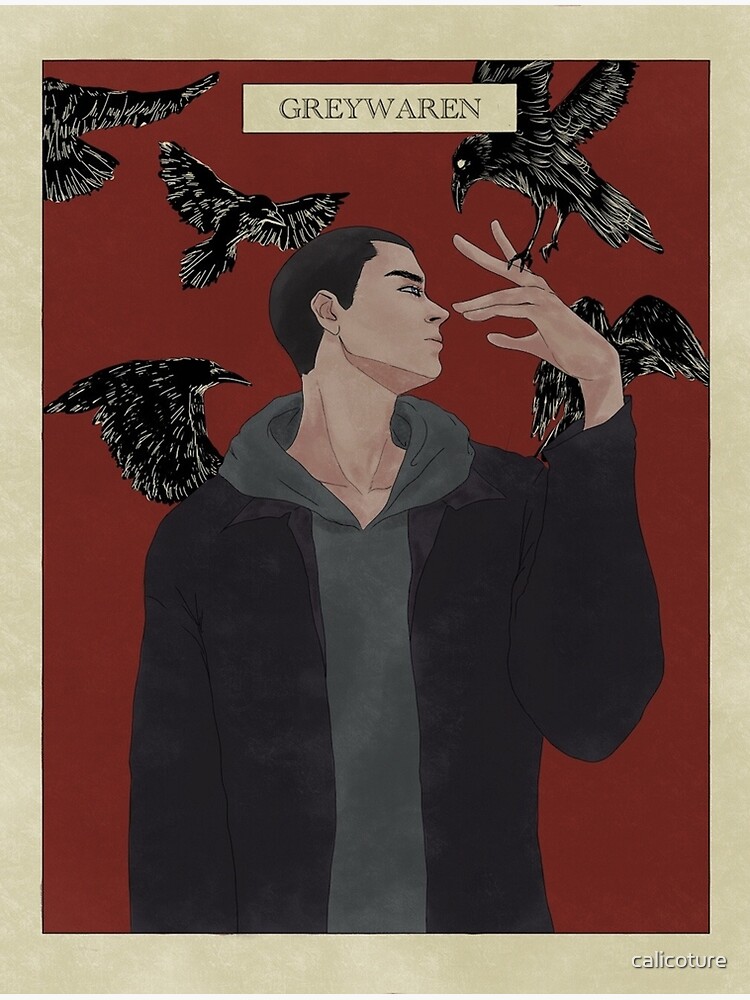 "The Raven Cycle - Ronan Lynch "Greywaren" Tarot" Photographic Print by ...