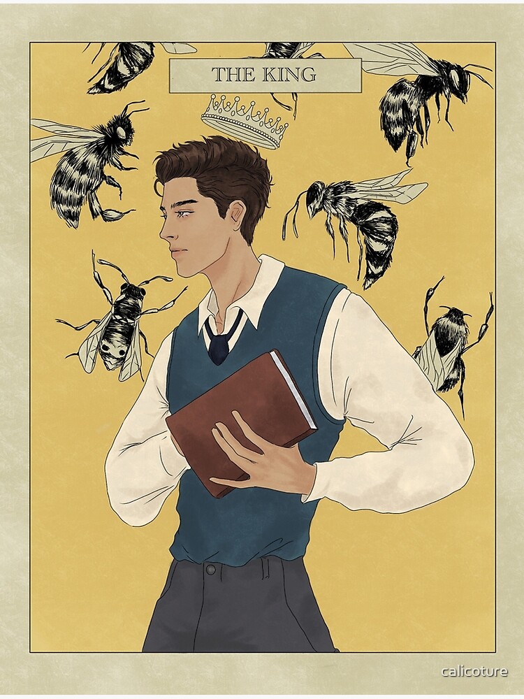 "The Raven Cycle - Richard Gansey III "The King" Tarot" Art Print for ...