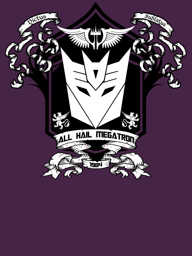 "All Hail Megatron" T-shirt for Sale by graytaylor93 | Redbubble ...