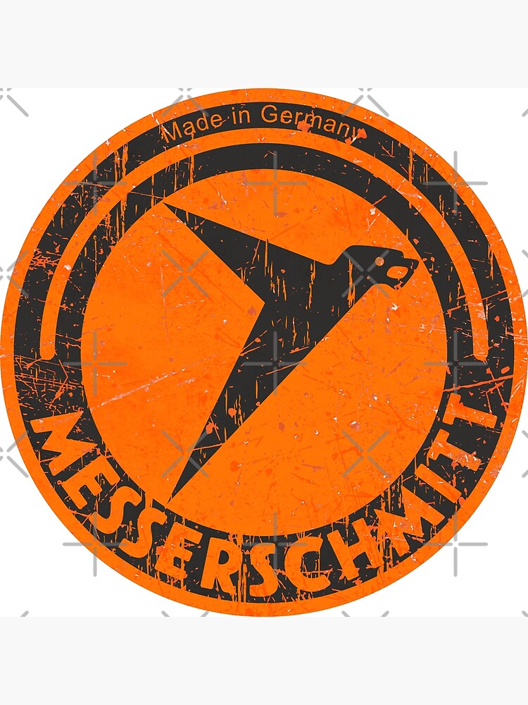 " Messerschmitt German Aircraft WW2 Logo" Poster von quark | Redbubble