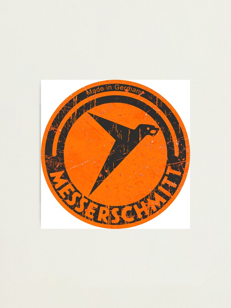 " Messerschmitt German Aircraft WW2 Logo" Photographic Print by quark ...