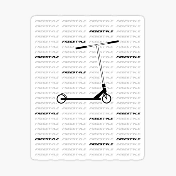 "Stunt freestyle scooter" Sticker for Sale by xtrancer | Redbubble