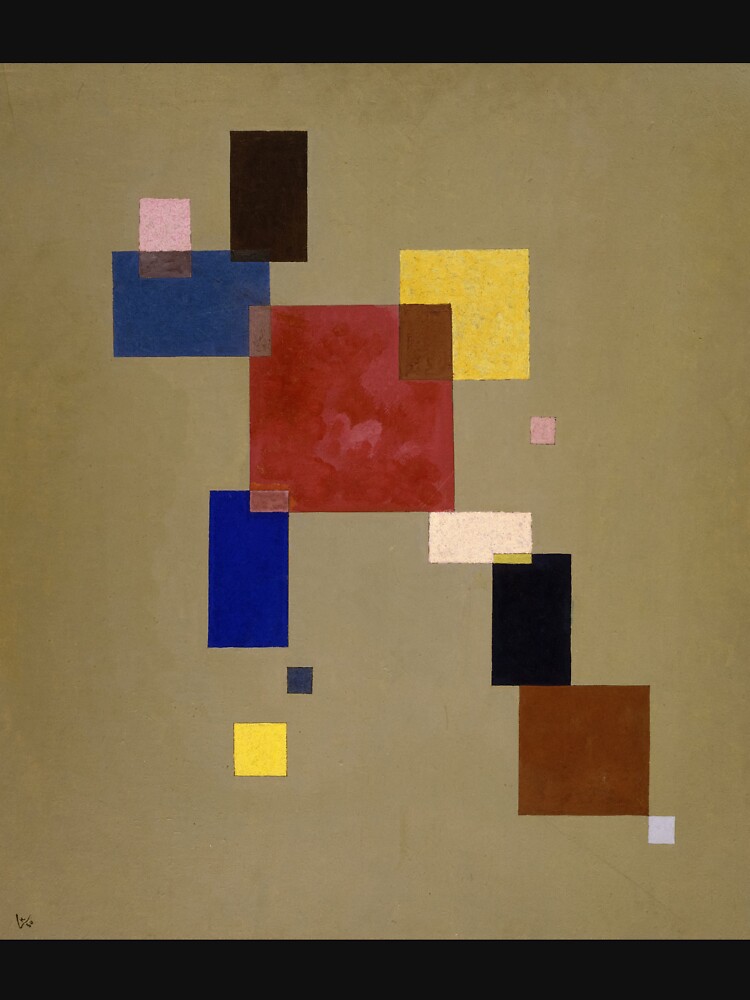 "Thirteen Rectangles, 1930 by Wassily Kandinsky" T-shirt by High ...