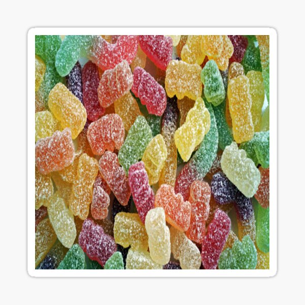 "Gummy bear candy " Sticker by KatarinaMili | Redbubble