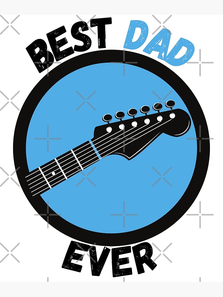 "Best Dad Ever Music Notes" Poster for Sale by Harshalmarathe | Redbubble