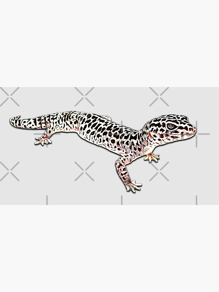 "Leopard gecko" Poster by Elarex | Redbubble