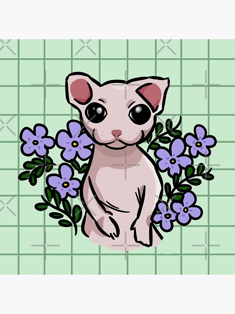 "Bingus cat" Sticker for Sale by yrusoquiet | Redbubble