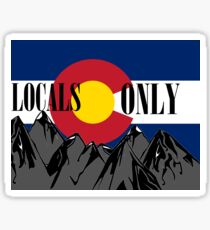 Locals Only Stickers | Redbubble