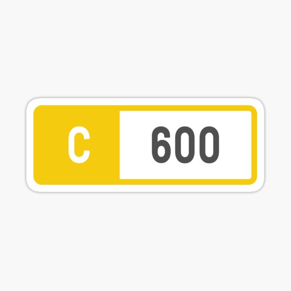 "C600 Forza Performance Index" Sticker for Sale by renroku | Redbubble