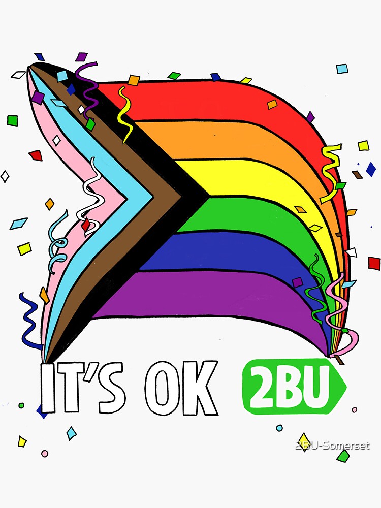 "2BU X Fox Fisher " Sticker by 2BU-Somerset | Redbubble