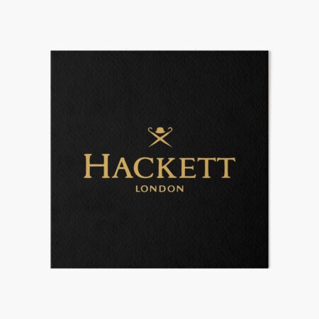 "Stylish Hackett London Logo" Art Board Print by nasaw | Redbubble