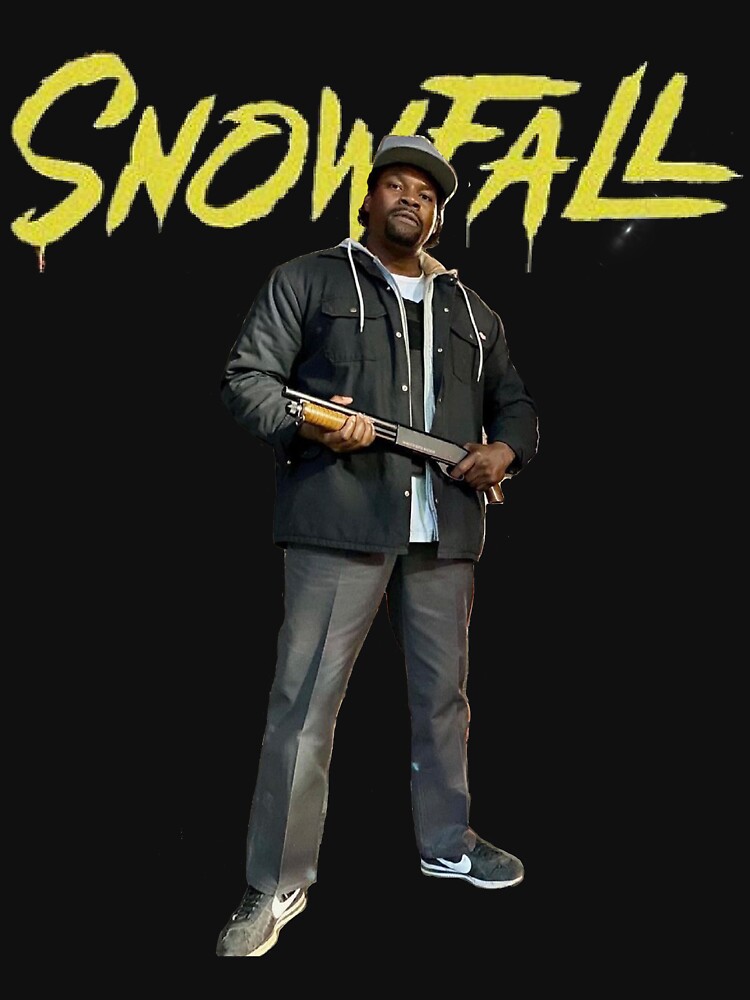 "SNOWFALL UNCLE JEROME" T-shirt for Sale by brokeandproud | Redbubble ...
