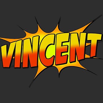 "Vincent" Sticker for Sale by rogue-design | Redbubble