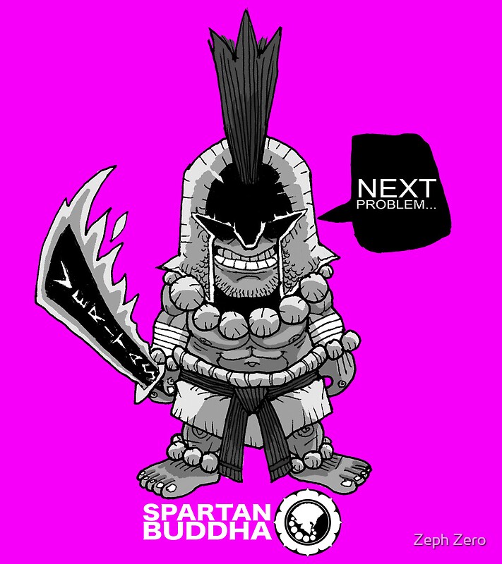 "Chibi SPARTAN BUDDHA™" by Zeph Zero | Redbubble