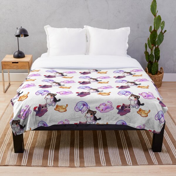 "squad cat, aphmau as cat " Throw Blanket by JAK-SON | Redbubble