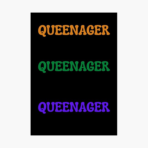 Impression photo « Queenager | femmes âgées | Dessins d'adolescent ...