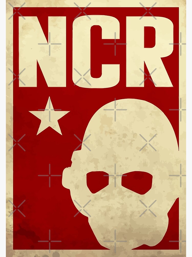 "NCR" Poster by silverorlead | Redbubble