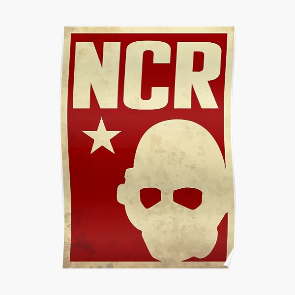 "NCR" Poster by silverorlead | Redbubble