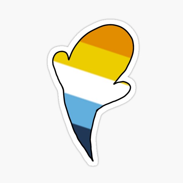 "aroace pride flag ghost" Sticker for Sale by EmoGayWorm | Redbubble