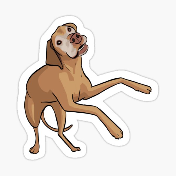 "Dance Sticker" Sticker by Pawsnpaint | Redbubble