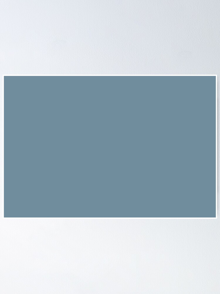 "Medium Blue Solid Color Single Accent Shade / Hue Coordinates w ...