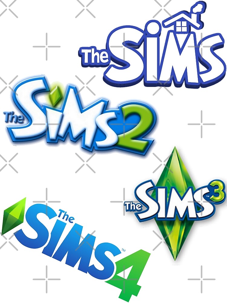 "The Sims Logo Pack" Art Print by JaroNT | Redbubble