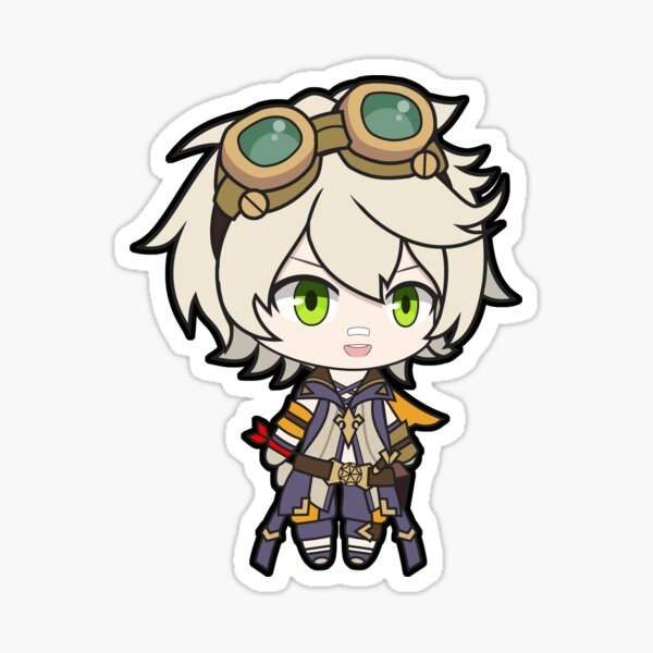 Pegatina «Genshin Impact Bennett» de KyraWaifu | Redbubble