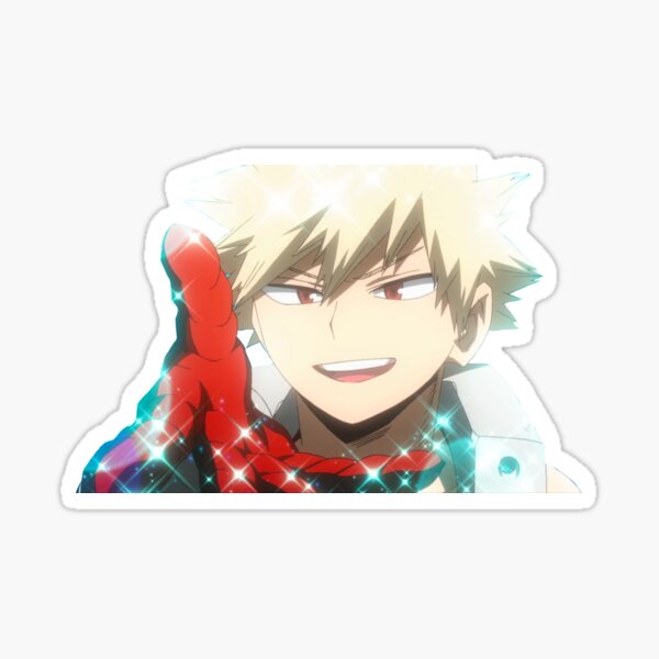 "Bakugo Charming" Sticker by munisafarook | Redbubble
