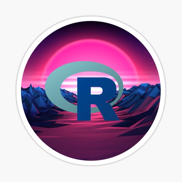 "R programming language R logo" Sticker for Sale by Birdhead | Redbubble
