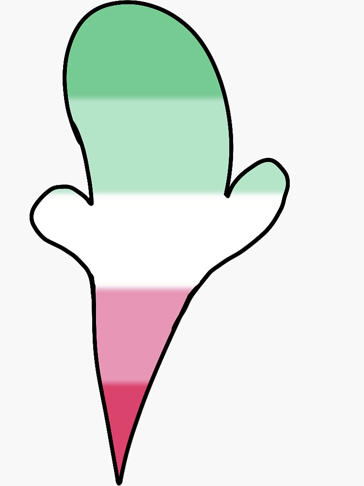 "abro pride flag ghost" Sticker for Sale by EmoGayWorm | Redbubble